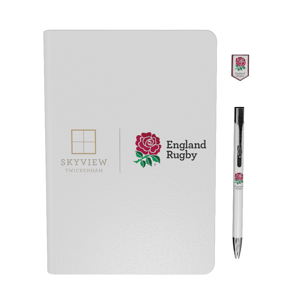 A5 Notebook Pen & Pin Gift Set | My Website