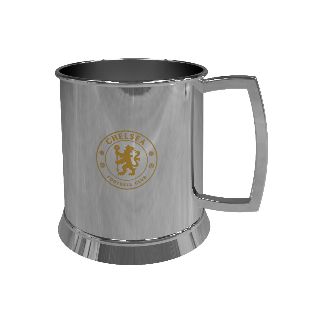 Glass Bottom Stainless Steel Tankard | My Website