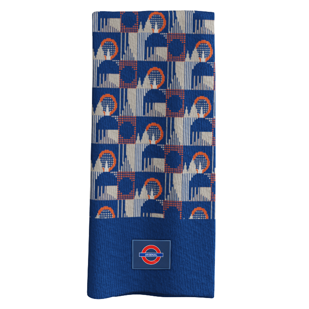 Knitted Scarf with Crest Logo | My Website